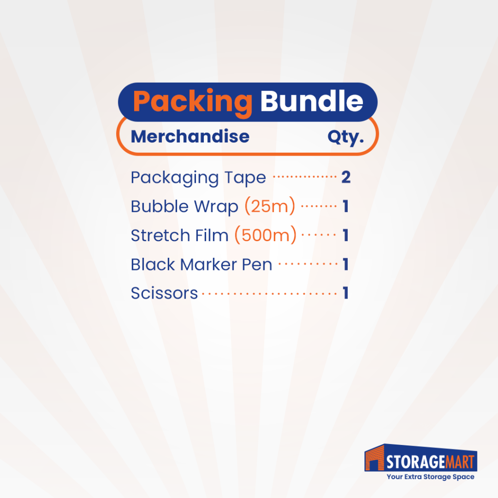Packing Merchandise Bundle - StorageMart Storage Products Philippines